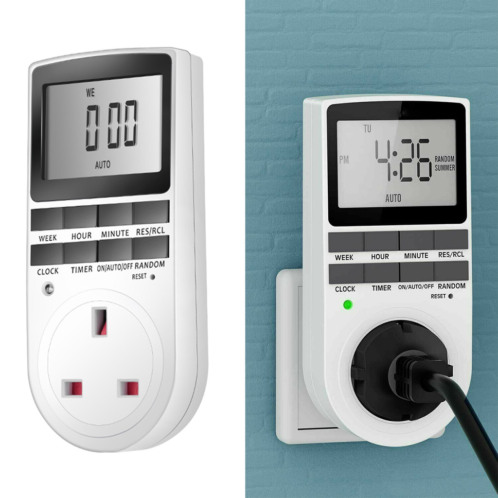 Classic Electronic Timer Socket Programmable Timing Socket Switch Kitchen Timer Digital Timer ...