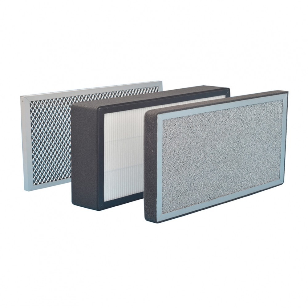 3-Layer Air Purification Filter Box with HEPA & Carbon for Fresh Indoor ...