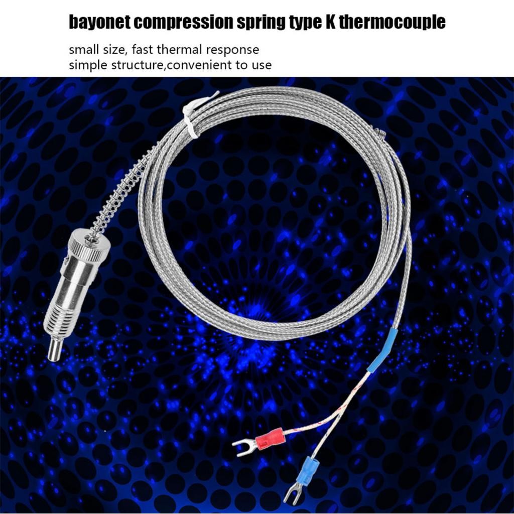 Cancanshop Thermocouple Probe M12x1.5 K Type Thermistor Temperature ...