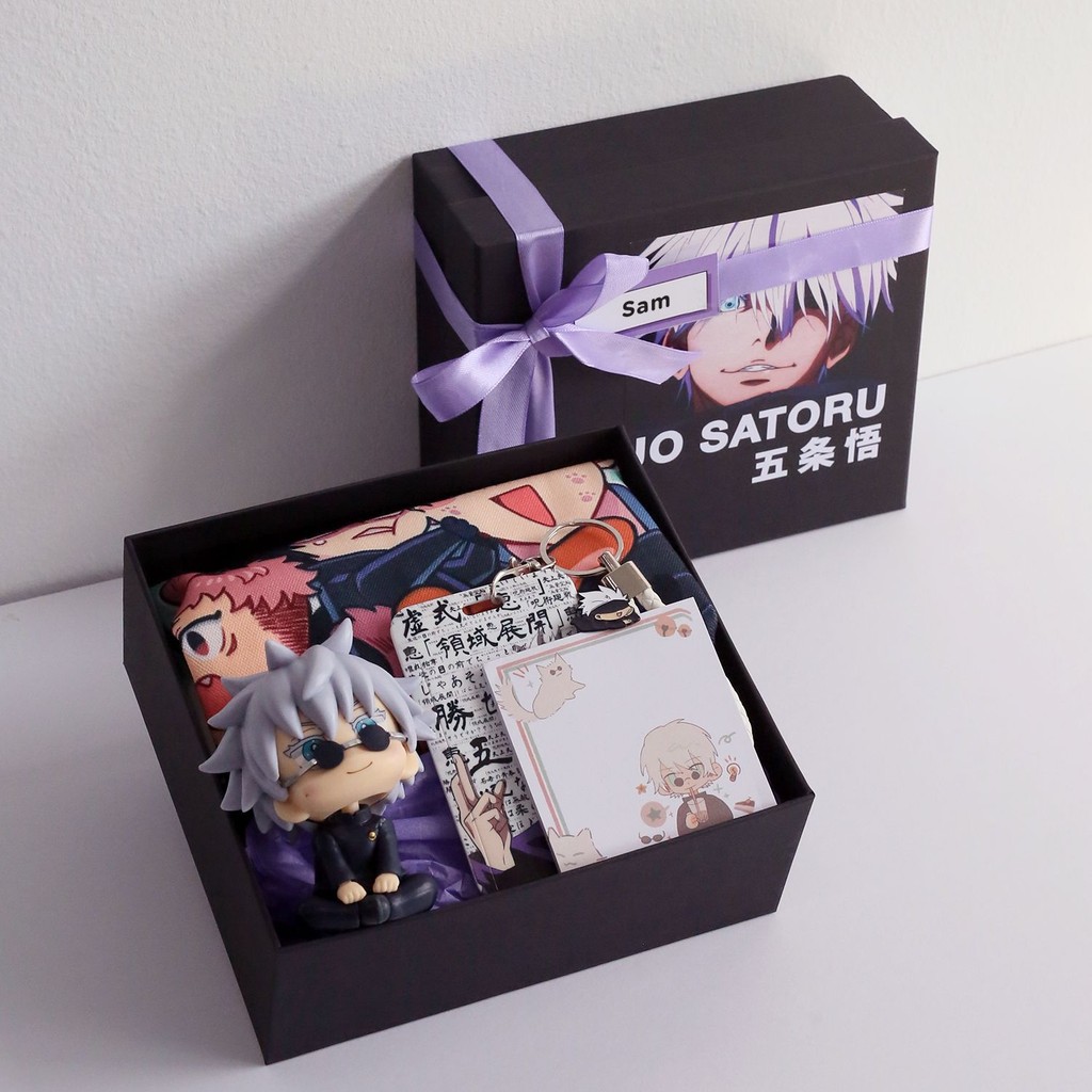 Santa Serene Gojo Satoru Anime Personalized Giftbox - custom name ...