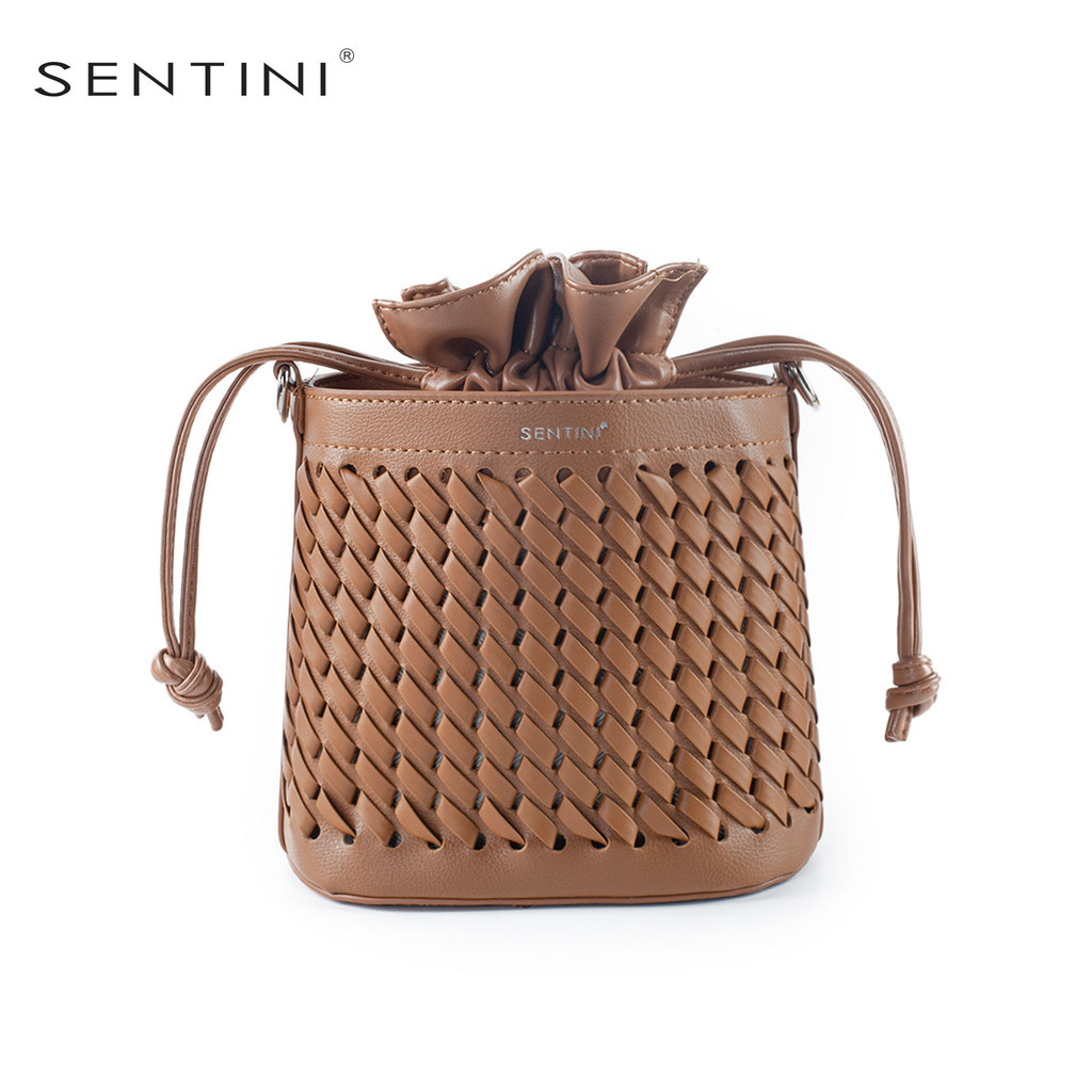 Dan's X SENTINI Ivy Drawstring Bucket Crossbody / Shoulder Bags Women's ...