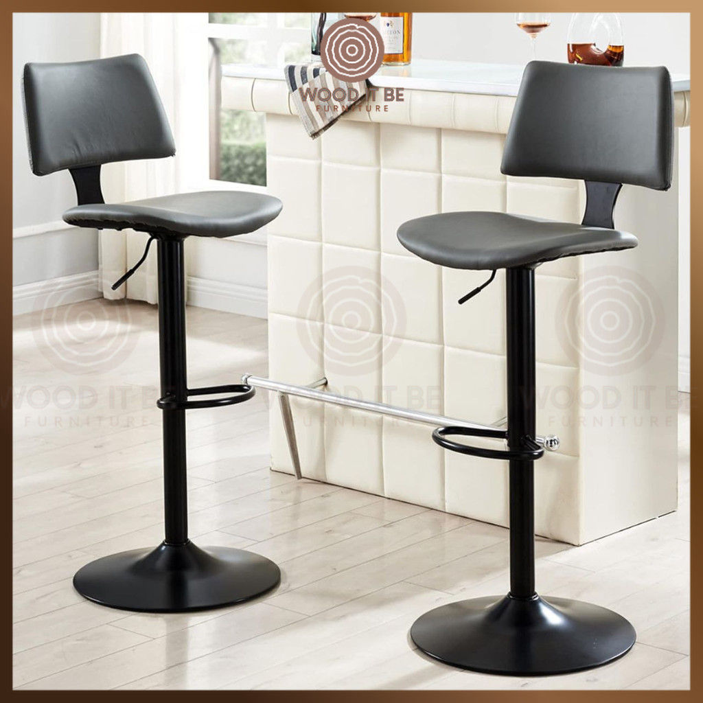 Wooditbe Modern Lifting Bar Chair Island Chair Counter Backrest Chair ...