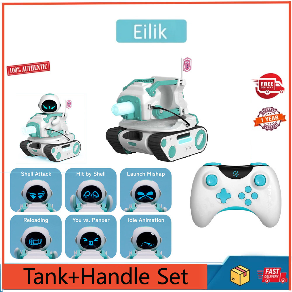 Eilik Robot Intelligent Emotional Voice Interaction AI Desktop Toy Tank ...