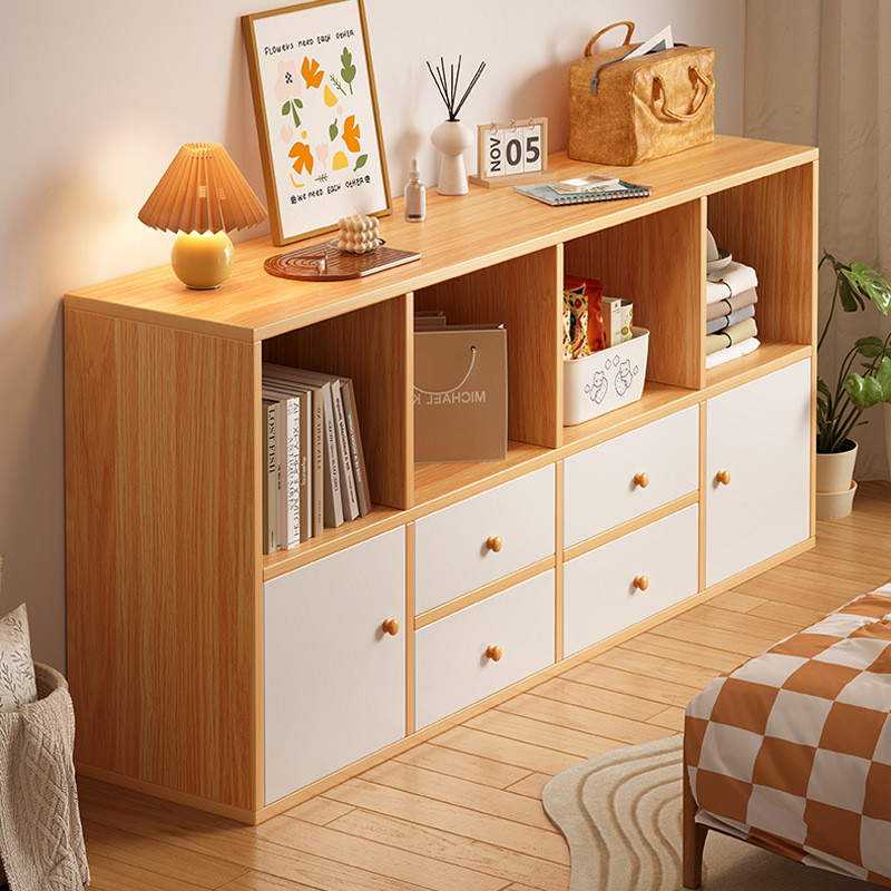 Rak buku, banyak lapisan lantai ke lantai, kabinet paparan ruang tamu ...