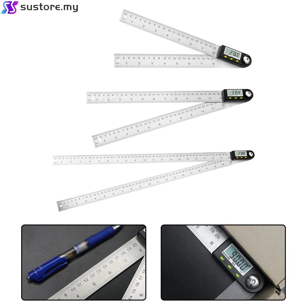 [Super] Digital Protractor Angle Ruler Electron Goniometer Angle Finder ...