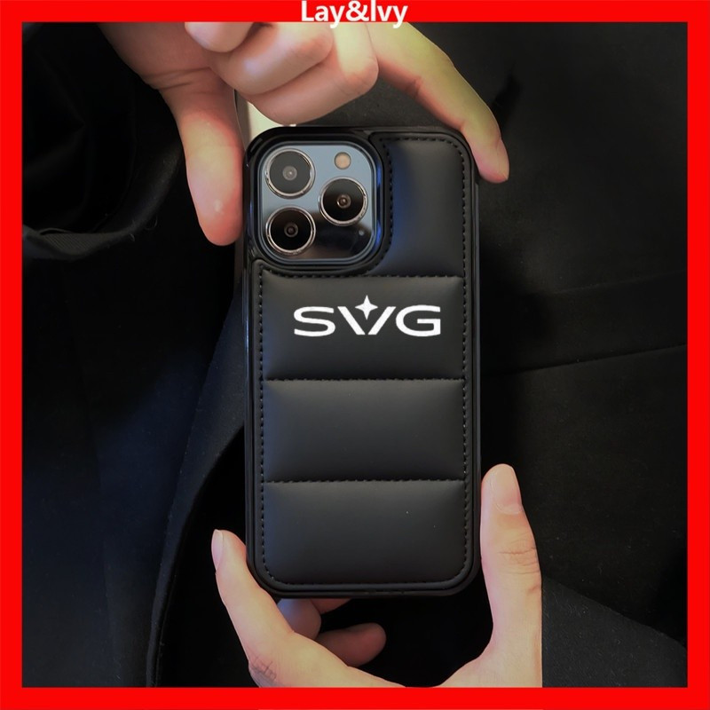 Street Classic SVG Down Jacket Silicone Phone Case Suitable for IPhone ...