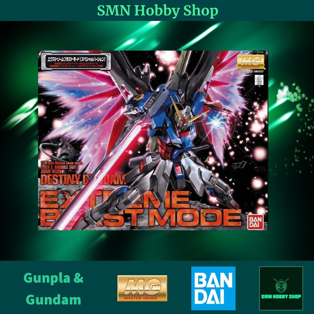 MG 1/100 ZGMF-X42S Destiny Gundam Extreme Blast Mode Gunpla Toys Plastic Model Kit [Mobile Suit ...