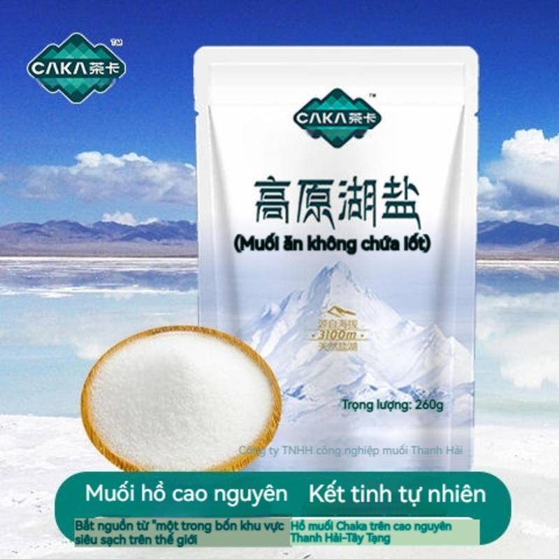 Caka lake salt from Thanh Tang plateau, naturally crystallized, non ...