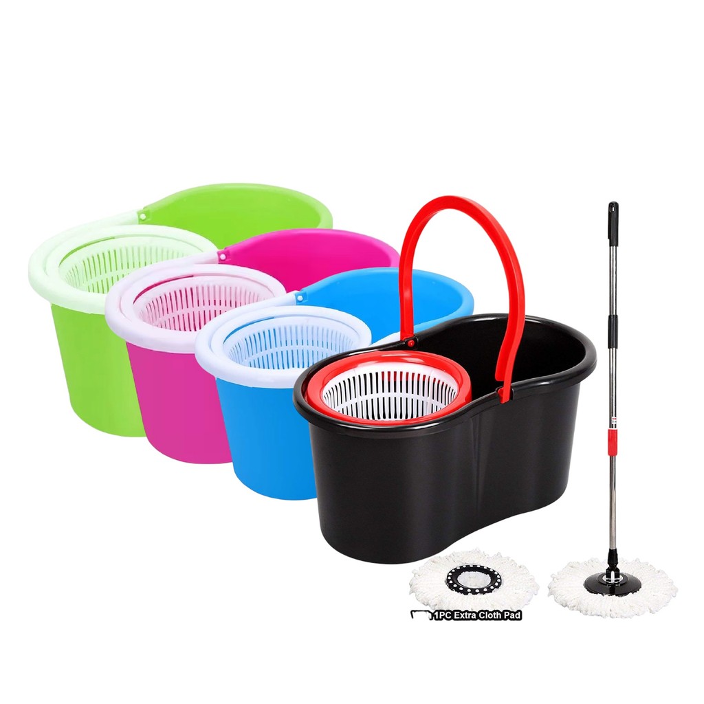 360 mop with spinner and bucket magic spin tornado mop 360 easy ...