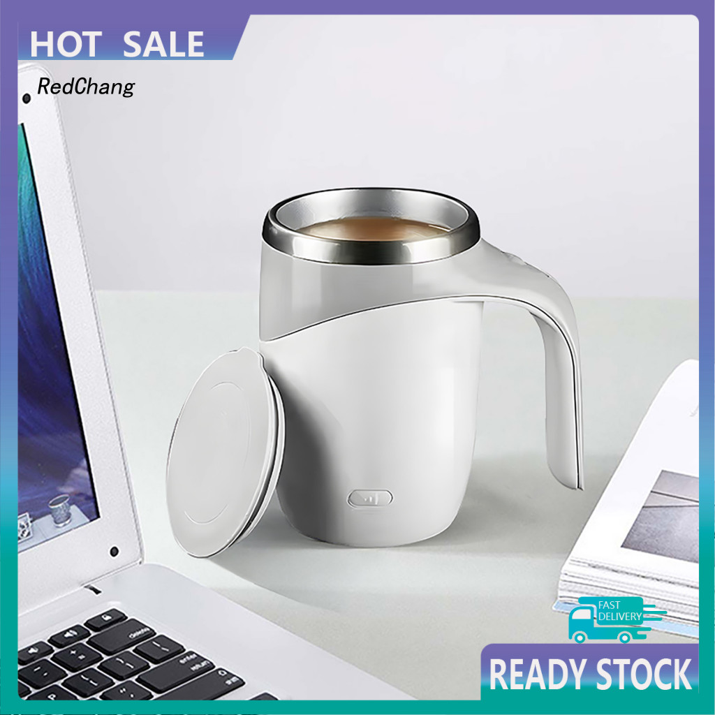 RC~ Magnetic Coffee Cup Magnetic Stirring Mug 400ml Magnetic Stirring ...