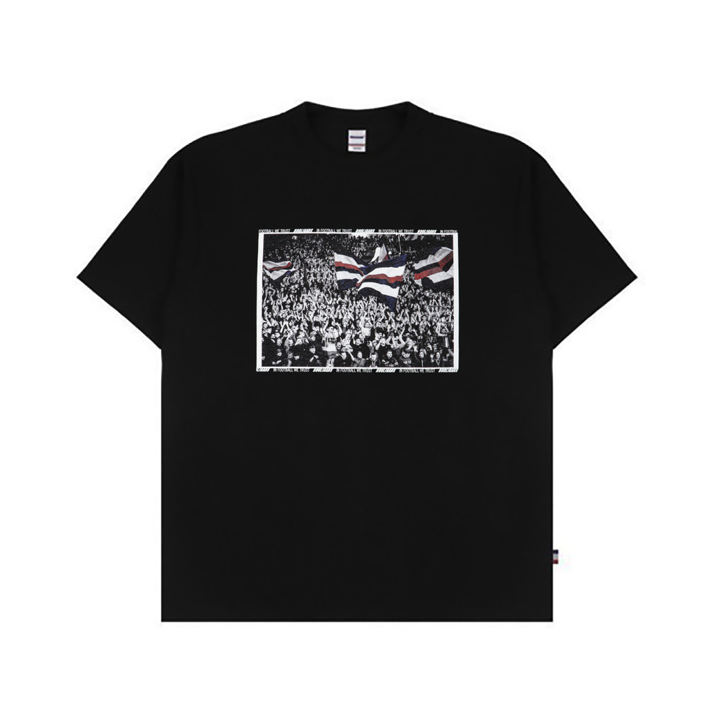 Hooligans Tricolore Flag Black T-Shirt | Shopee Malaysia