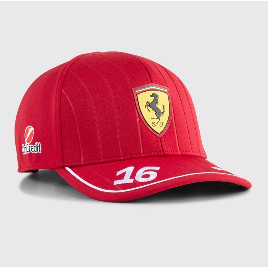2025 Scuderia Ferrari Formula One Team Charles Leclerc Driver Baseball ...