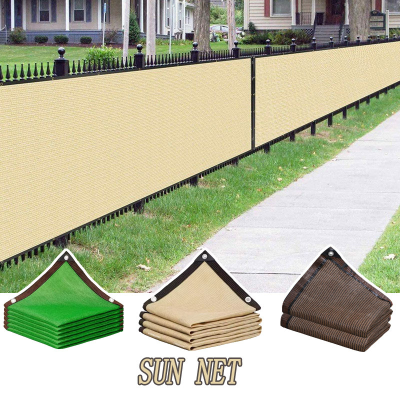 Sun Shade Net for Balcony Garden Privacy Fence Protection Mesh Fabric ...