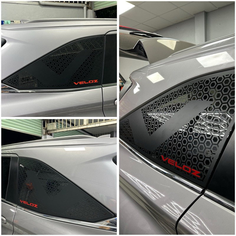 Toyota Veloz, Avanza - Toyota Veloz, Avanza glass stickers (set of 2 ...