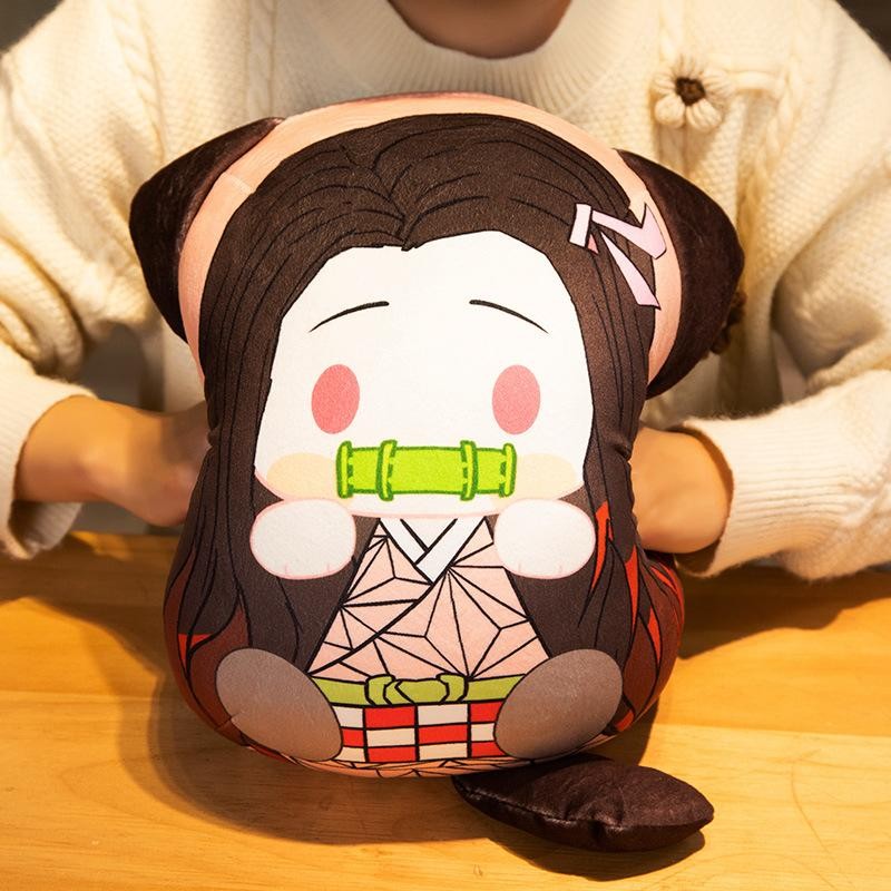 Demon Slayer Series Character Pillow Zenitsu Pendant Tanjiro Toy Plush ...