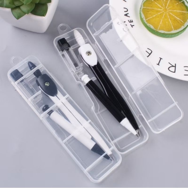 Cute student compass for technical drawing, compass set INCLUDED with ...