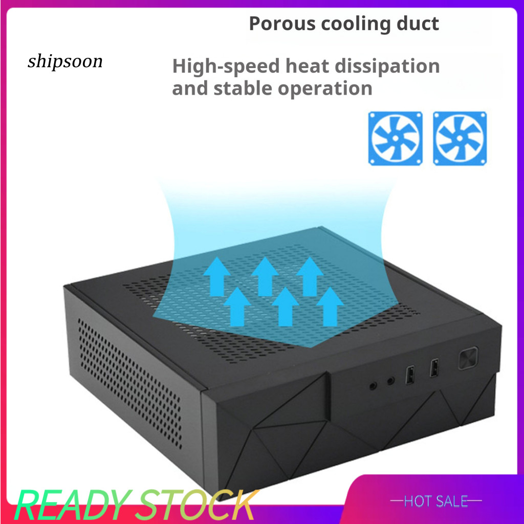 SN Compact Computer Case Mini Pc Case Compact Mini-itx Motherboard ...