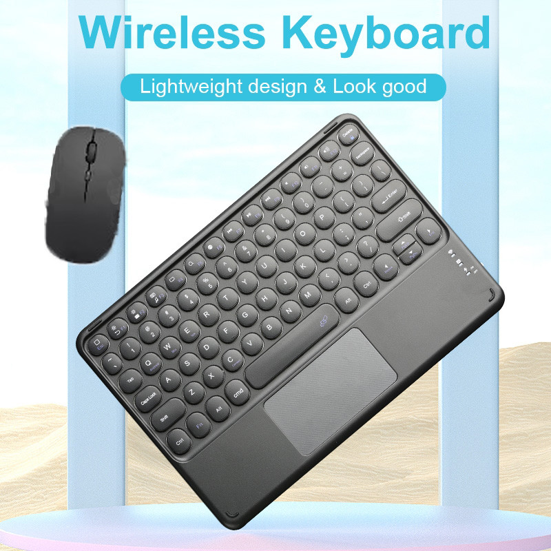8 Inch Keyboard Mouse for Redmi Pad SE 8.7" 4G 2024 Touchpad Bluetooth ...