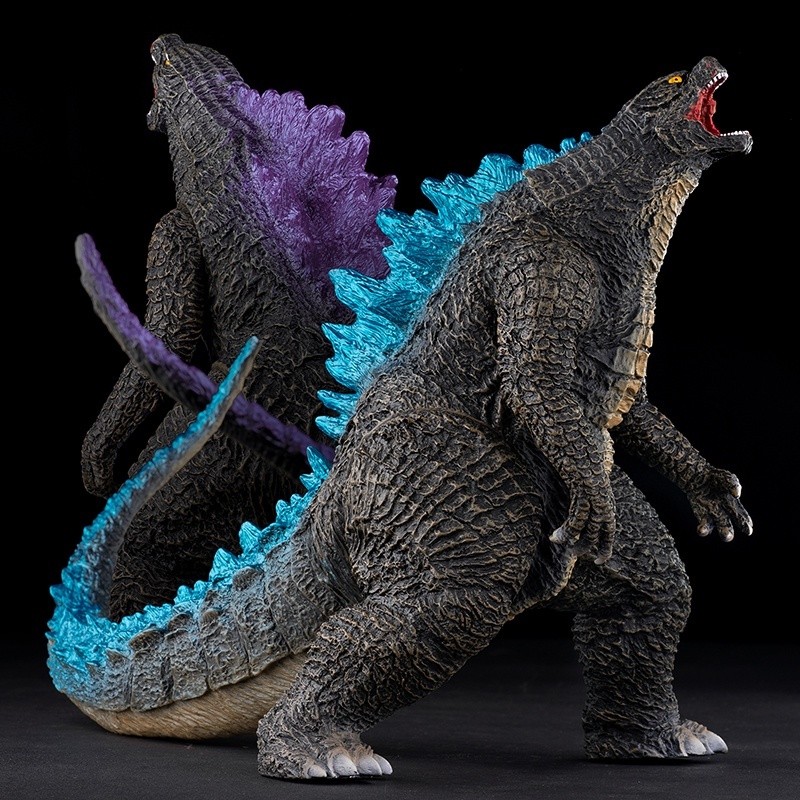 Big Cool Godzilla Dinosaur Toys Black/purple Action Figures Collectible ...