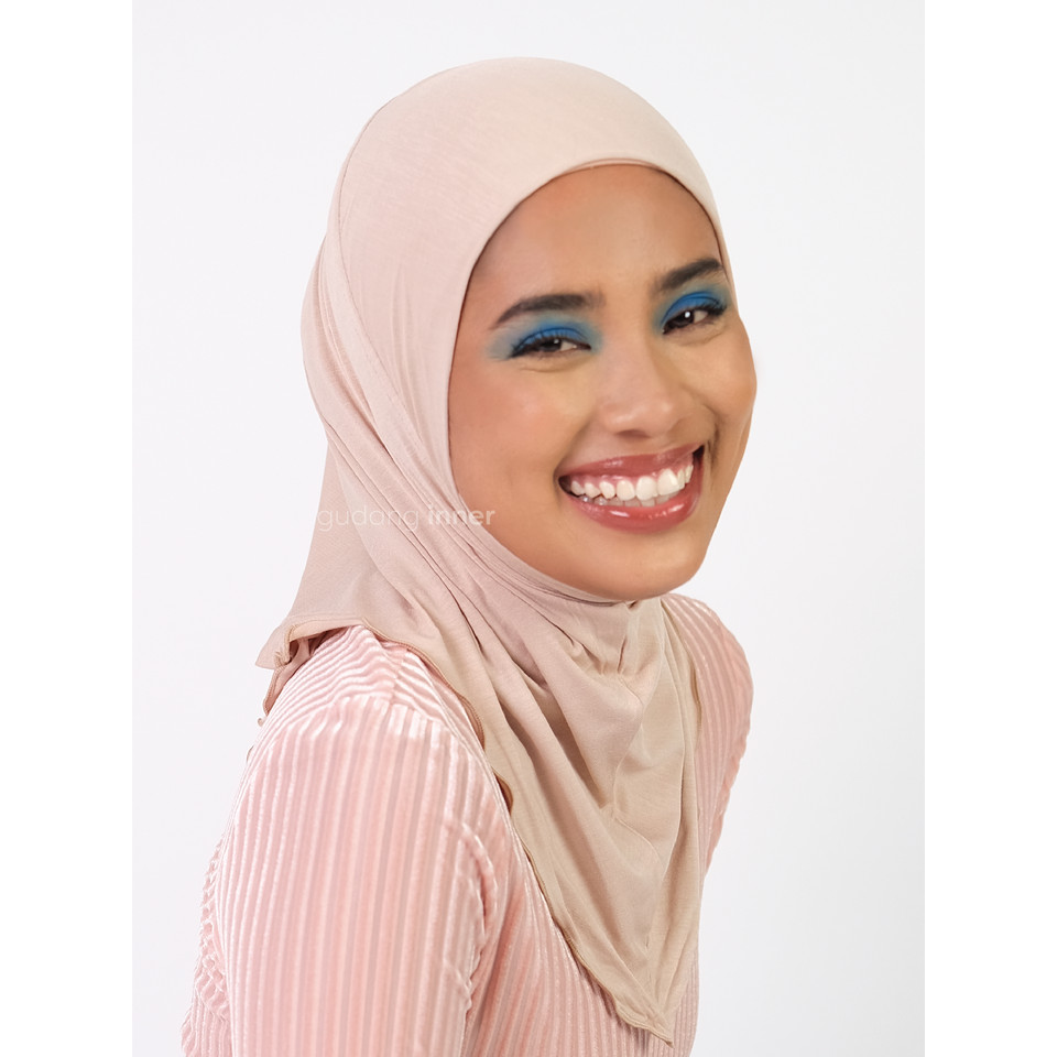 Full Cover Inner | Head, Chin and Neck Inner Scarf | Shopee Malaysia