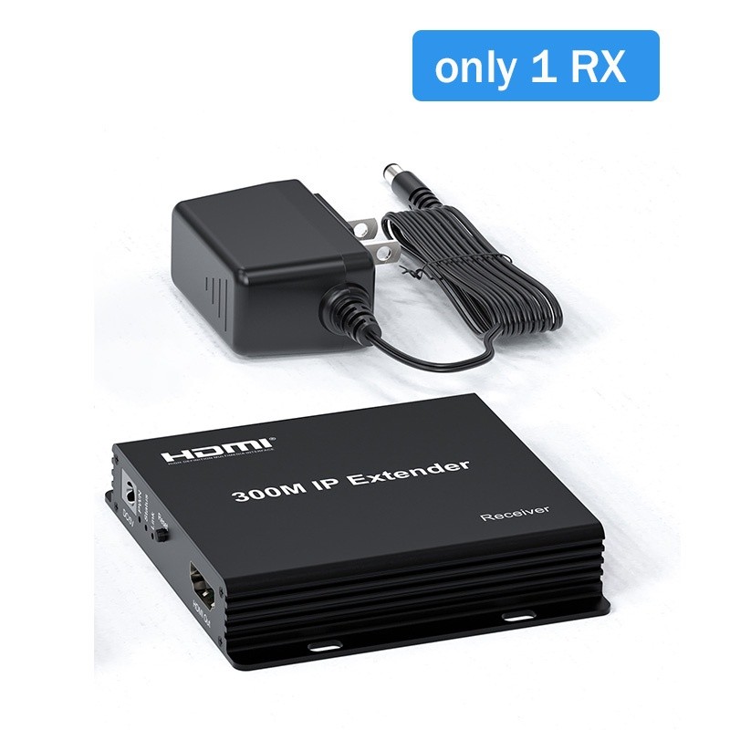 300M HDMI Extender over IP RJ45 Cat6 Cable 1080P HDMI to Ethernet ...