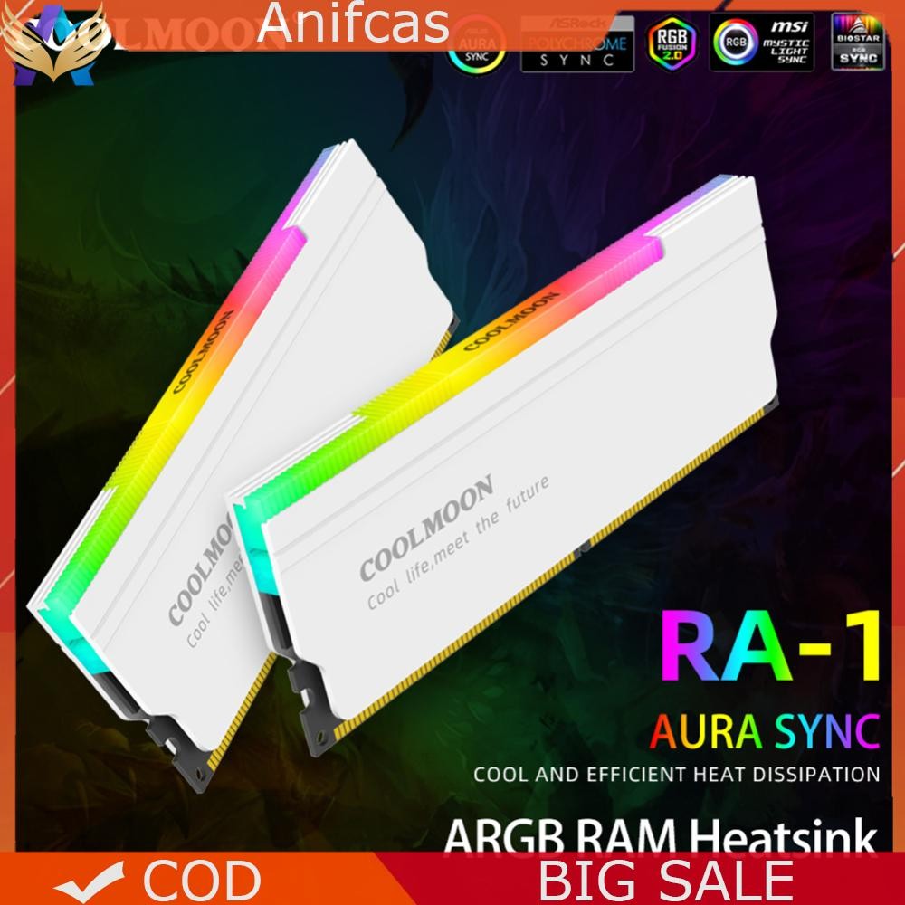 5V-3PIN ARGB RAM Heatsink DDR4 DDR3 Memory Heat Sink for Desktop Computer | Shopee Malaysia