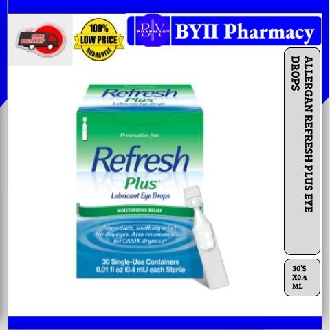 Refresh Plus Non-preservative Lubricant Eye Drop 30's/vials box ...
