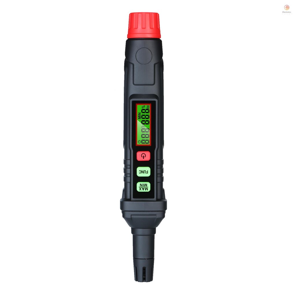 HABOTEST 4-in-1 Digital Psychrometer Portable Thermo-Hygrometer Mini ...