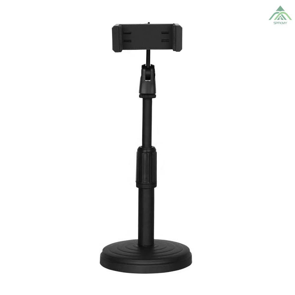 Desktop Cell Phone Stand Holder Clamp Tablet Stand Adjustable Height ...
