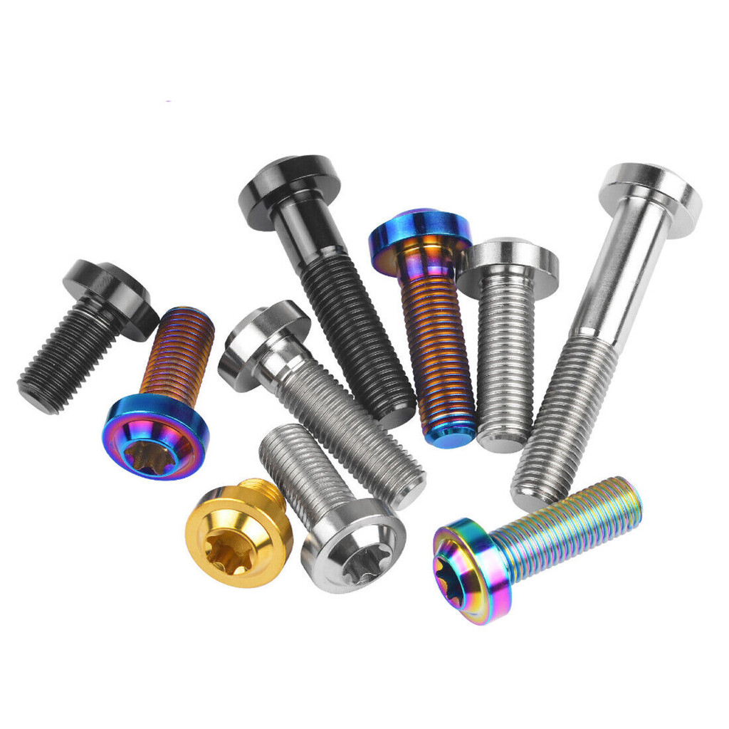 1pcs M10 Titanium Low Profile Head Button Torx Bolts Screws 20 25 30 35 ...