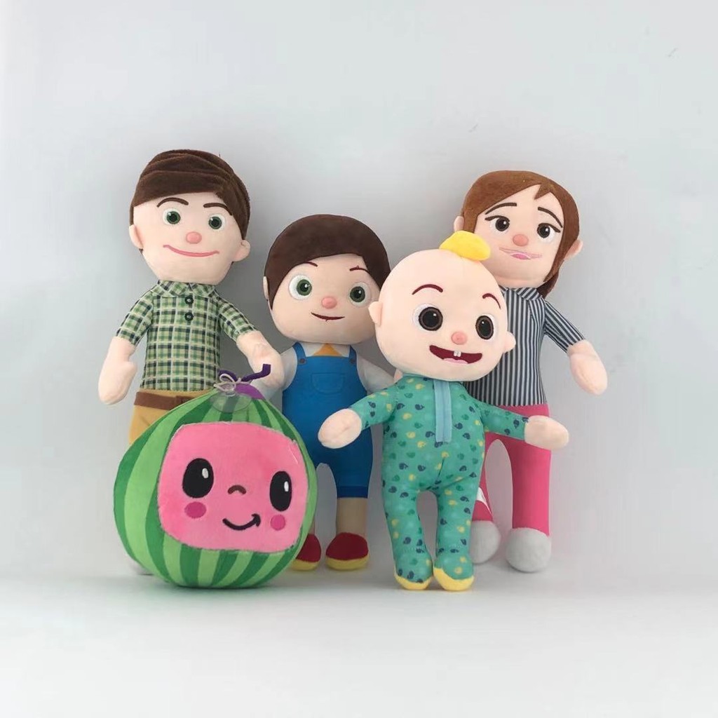 Cocomelon Plush Toy Baby JOJO Plush Toy Baby JJ Little Boy Watermelon ...