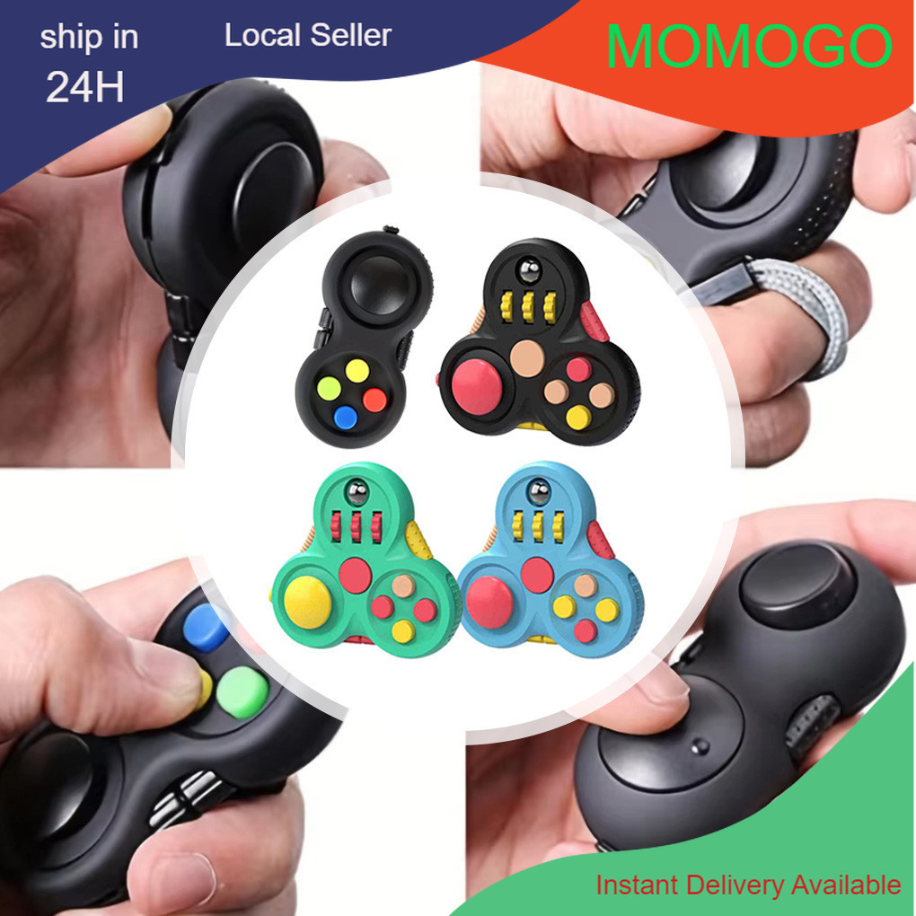 Kids Fidget Pad Fingertip Toys Adult Rotating Magic Bean Stress Relief ...