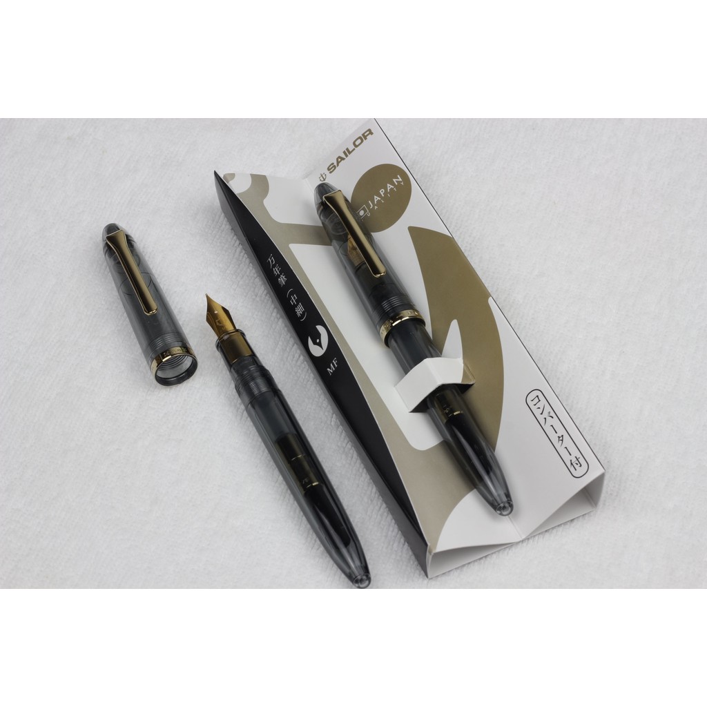 SAILOR 1911 Jr Kurogane Fountain Pen Gold Trim | Shopee Malaysia