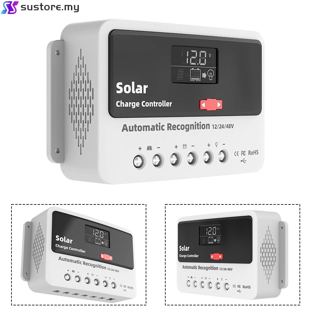 [Super] PWM Solar Charge Controller 10A-60A Solar Photovoltaic ...
