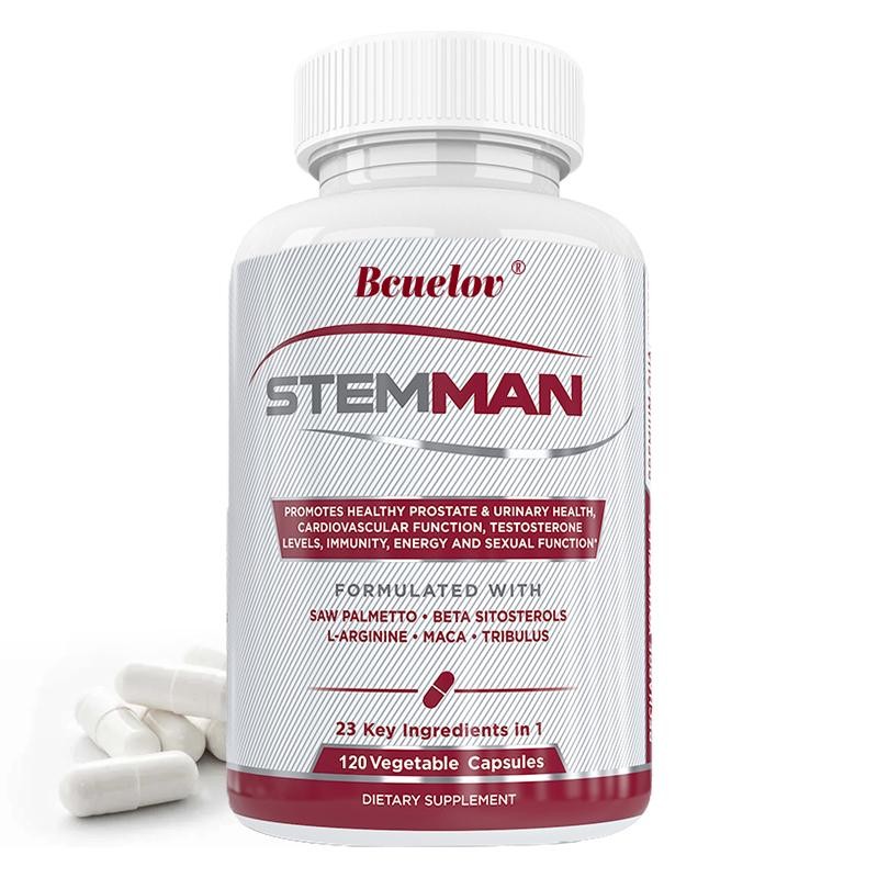 Bcuelov Men's Prostate Formula - Saw Palmetto Supplement for support ...