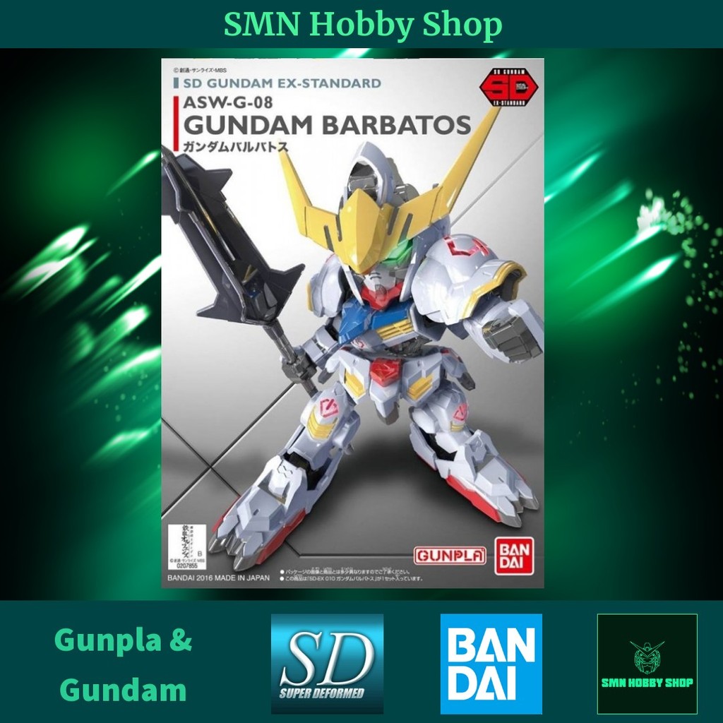 SDEX Super Deformed EX-Standard Gundam Barbatos 010 Gunpla Toys Plastic ...