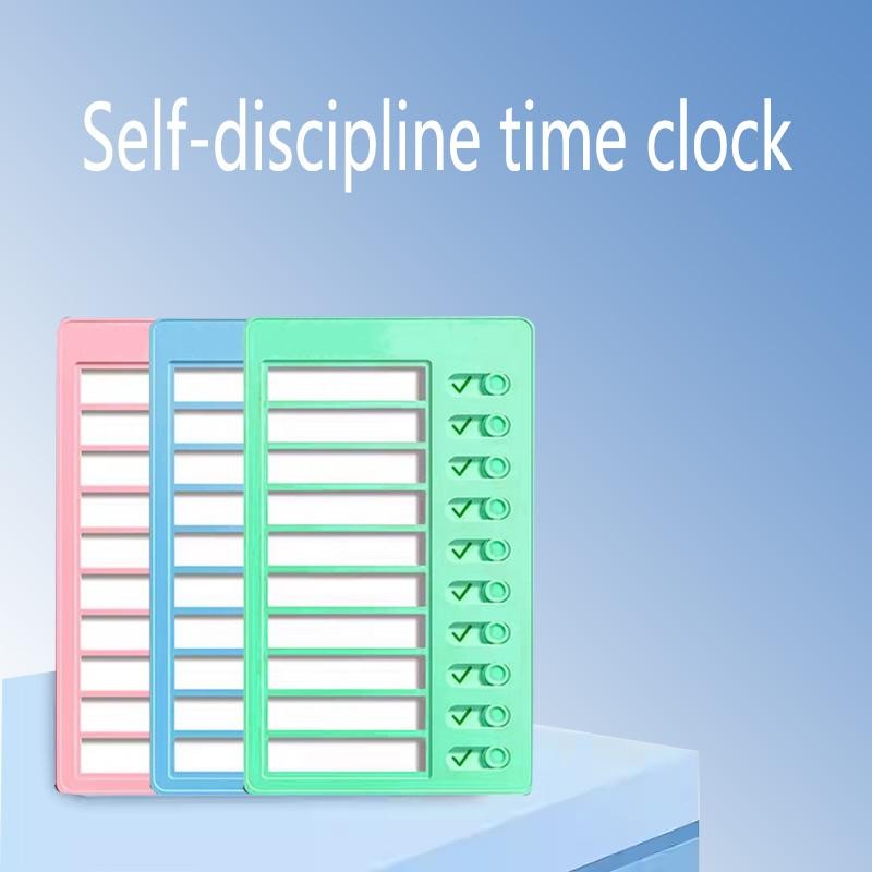 Reusable Portable Daily Task Planning Board Detachable Chores Checklist Board Self-discipline ...