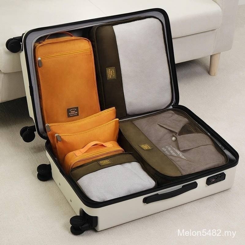 Multifunctional Travel Storage Seven-Piece Set Business Travel Luggage ...