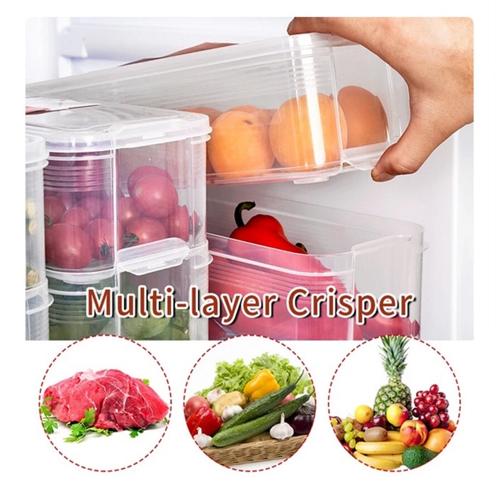 BEKAS SIMPAN PELBAGAI MAKANAN DALAM PETI AIS | Shopee Malaysia