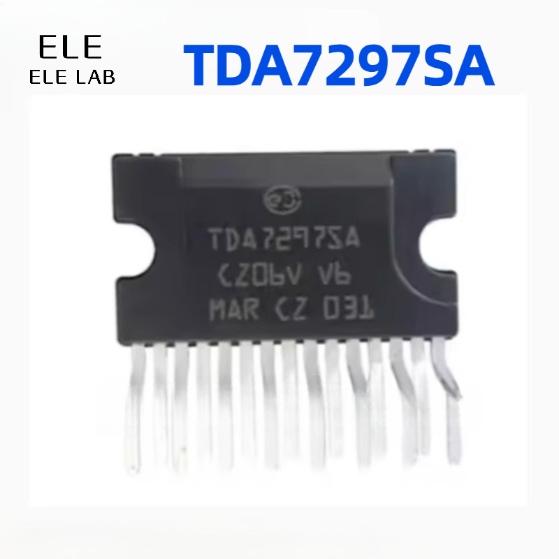 Original TDA7297SA TDA7297 Dual-Channel Audio Amplifier IC 15W+15W Stereo Power Amp Chip for TV ...