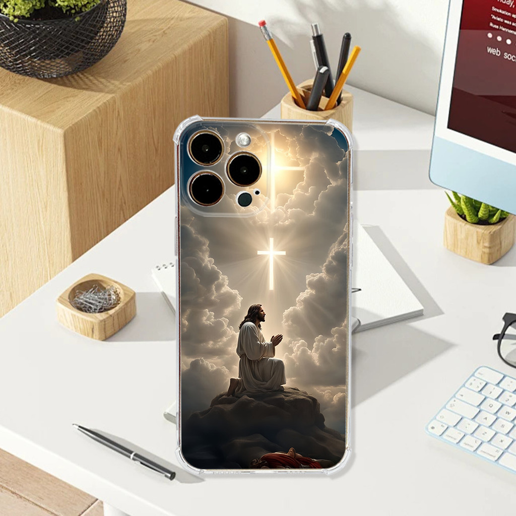 Jesus Christ Phone Case Suitable for iPhone 11 to 16 Pro Plus and Pro ...
