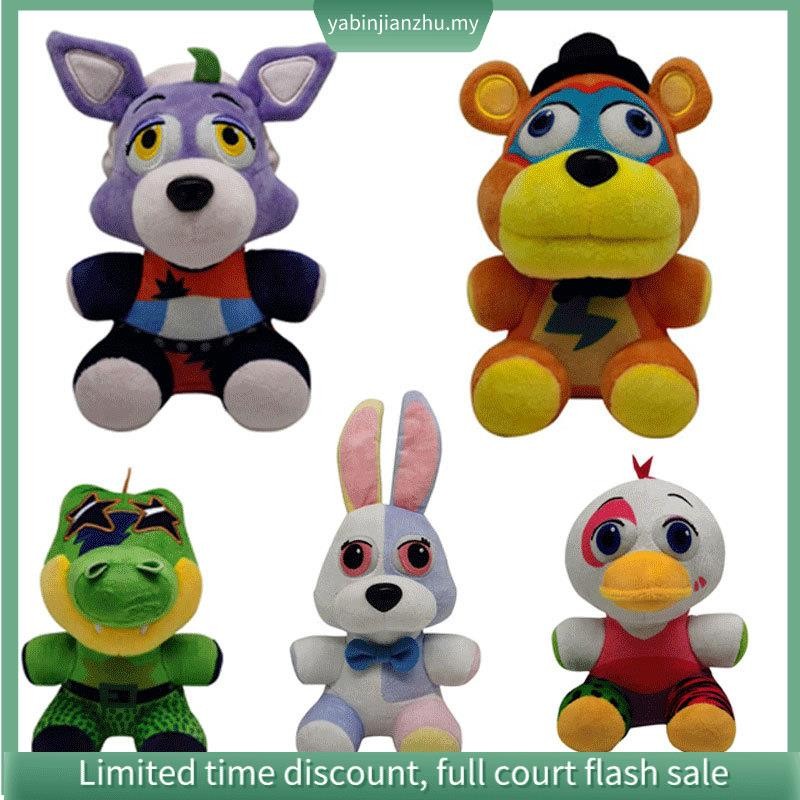 At Five Nights Freddy Soft Stuffed Toy Bear Fox Bonnie Golden Toys ...