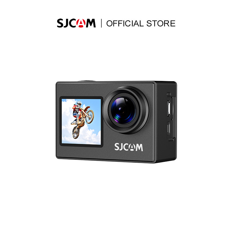 SJCAM SJ4000 Action Camera Dual Screen 4K Ultra HD Underwater Camera 30 Meters Waterproof, 170 ...