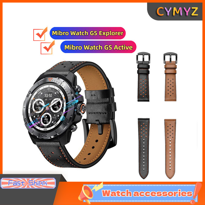 Mibro Watch GS Explorer strap Leather strap Mibro Watch GS active strap ...