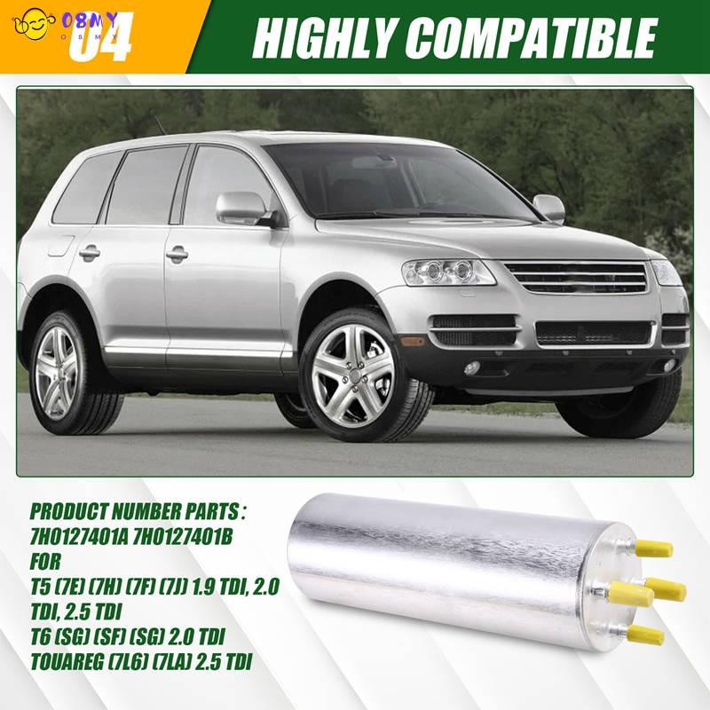 Car Fuel Filter 7H0127401B 7H0127401A forVW 7L6 7LA 2.5TDI Transporter ...