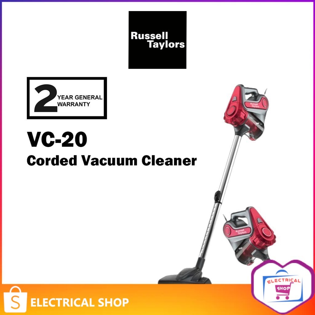 Russell Taylors Corded Vacuum Cleaner VC-20 (600W) VC20 / Gaabor ...