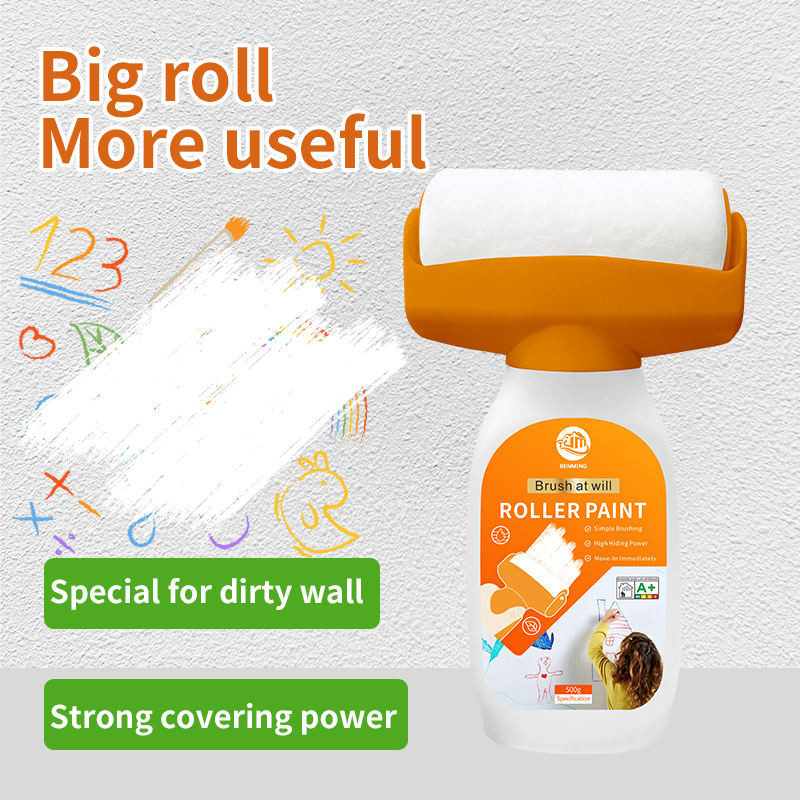 [READY] Roller Cat Tembok + Cat Latex 500ml – Repair Dinding Retak ...