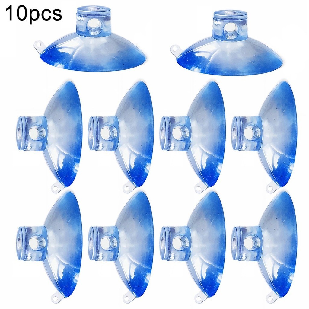 【ELECT】30mm Dual Hang Suction Cups with Side Pilot Hole Plastic/Rubber ...
