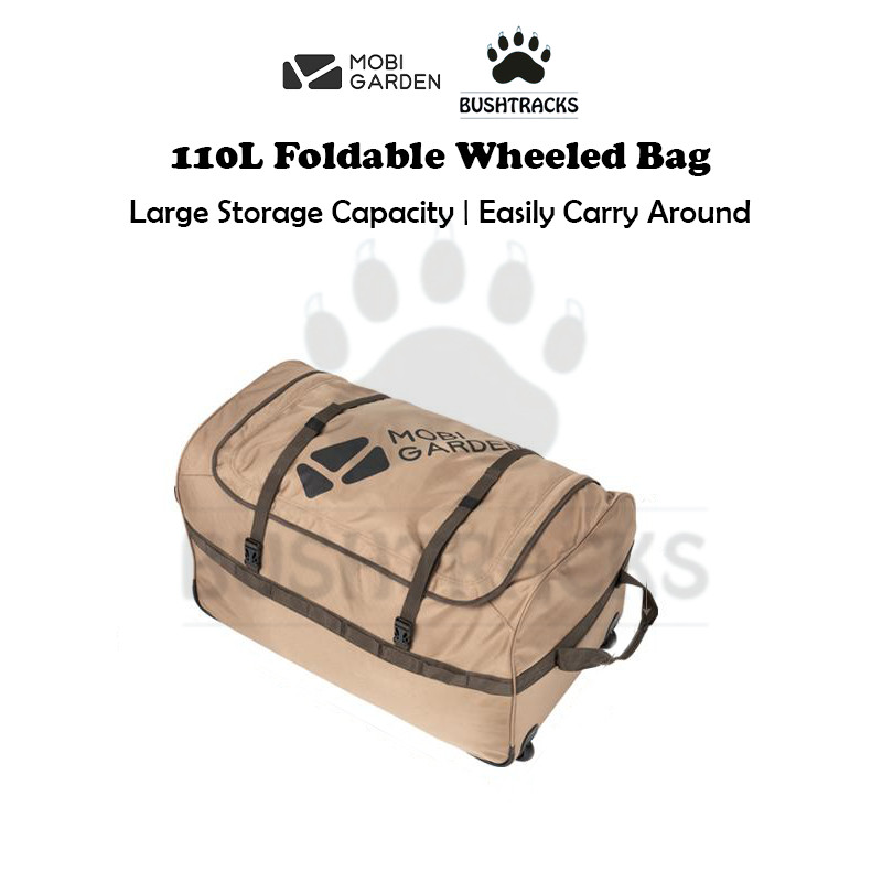 Mobi Garden 110L Capacity Foldable Storage Bag Luggage Portable Large ...