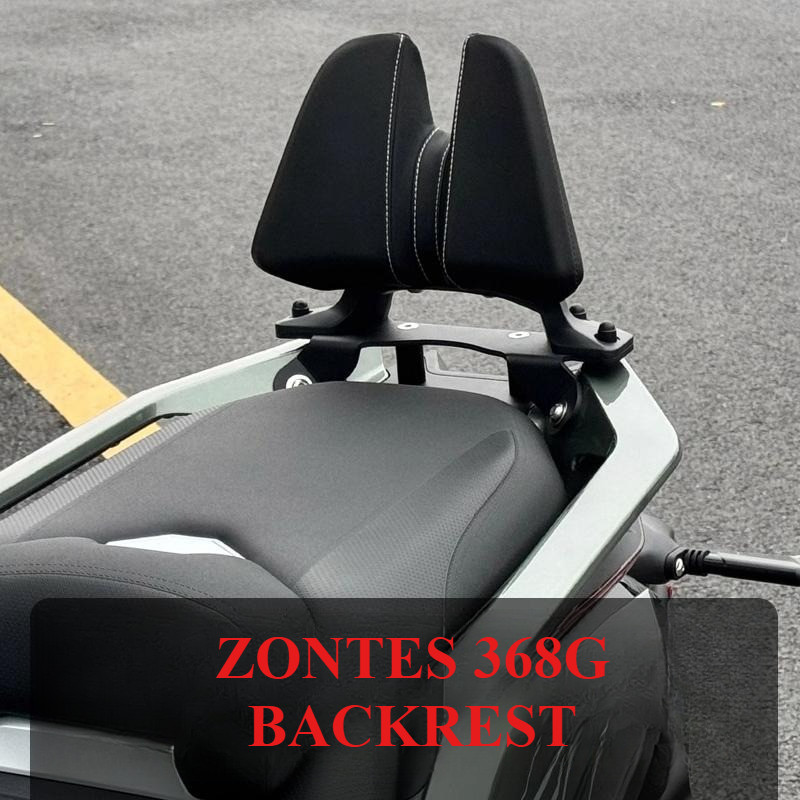 Zontes 368G accessories backrest/splash guard/belly pan/odometer cover ...